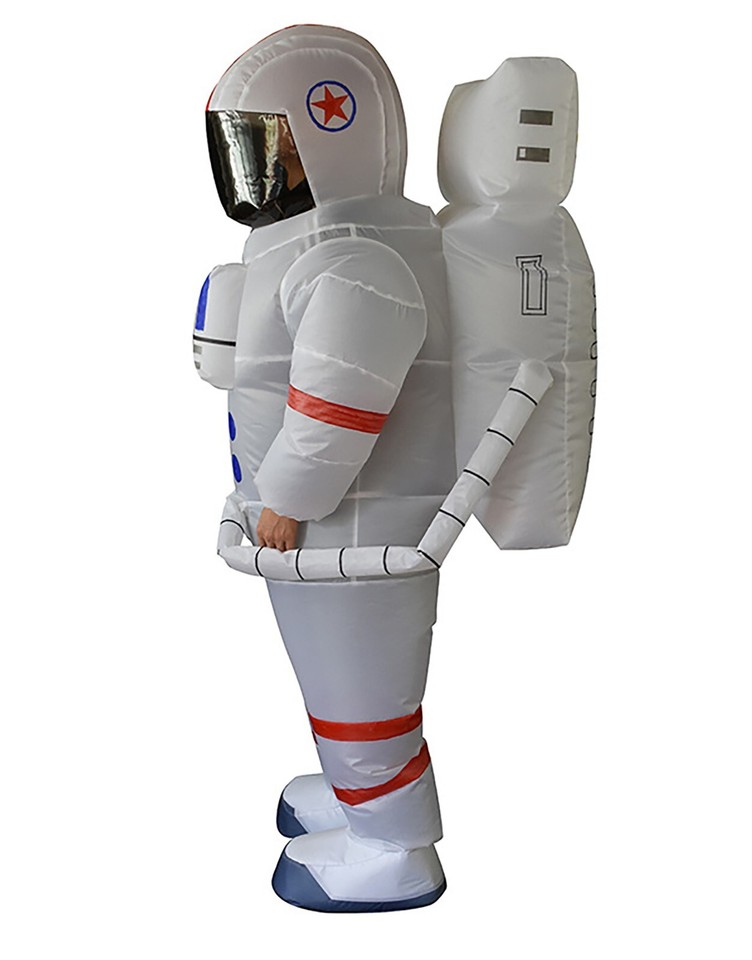Inflatable Fun Adult Astronaute Space Suit Costume Halloween or Cosplay ...