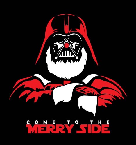 Come To The Merry Side shirt Star Wars Christmas Darth Vader Santa ...