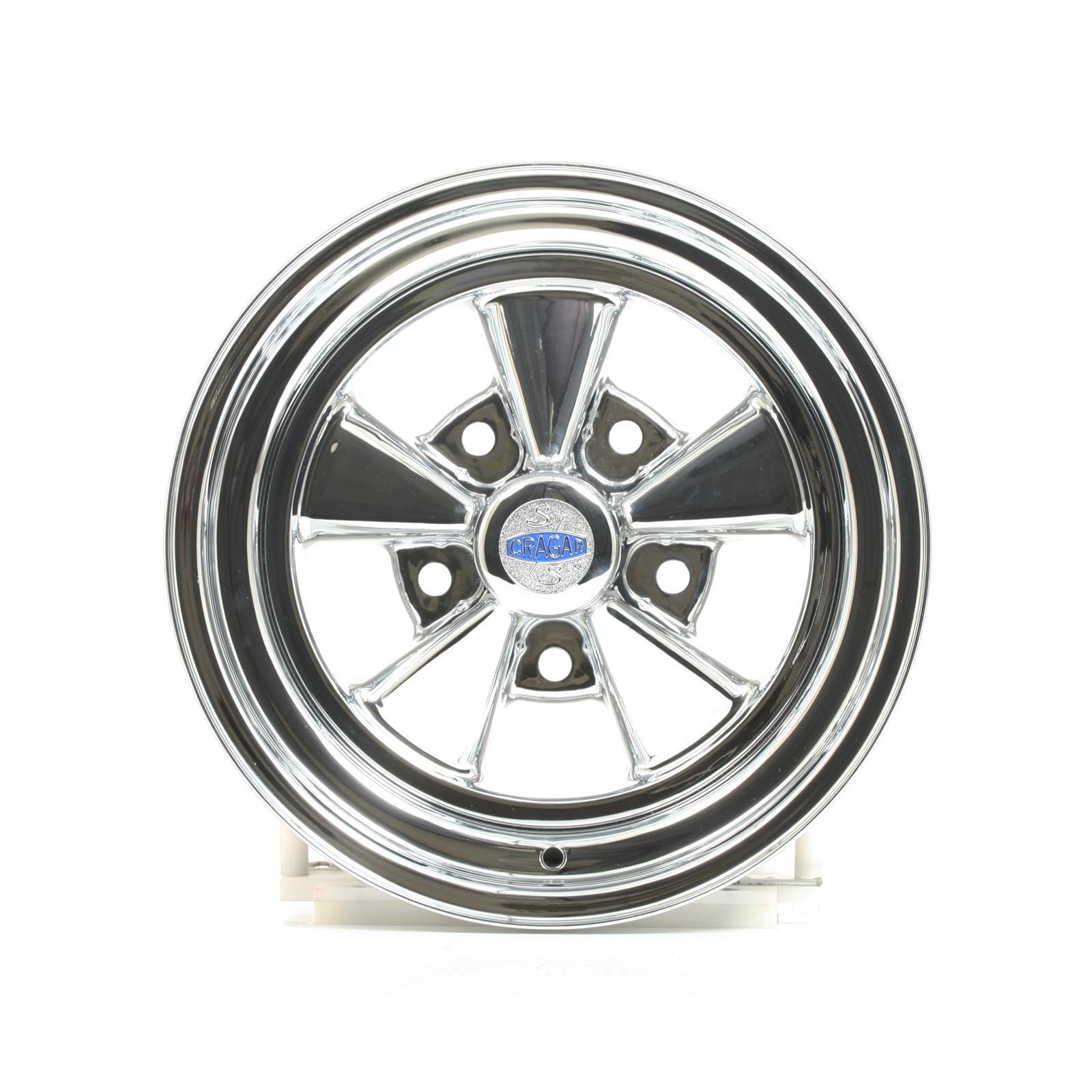 Cragar 15x7 0 5x139.7 90.93 08/61 S/S Super Sport Chrome Plated Wheel ...