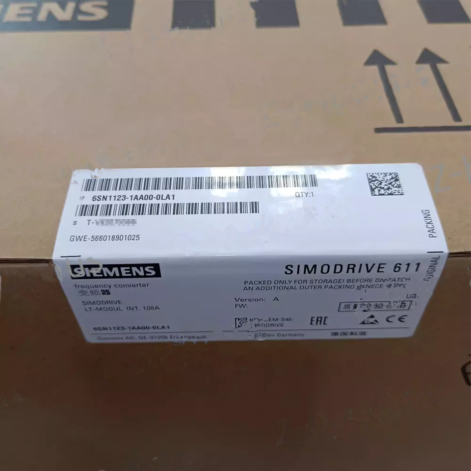 New SIEMENS 6SN1123-1AA00-0LA1 SIM0DRIVE 611 P0WER M0DULE 6SN1123-1AA00 ...