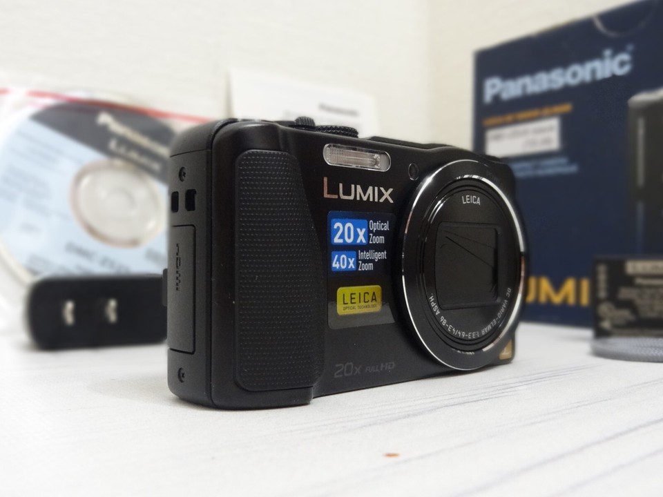 PANASONIC LUMIX DMC-ZS25 16MP 20x Zoom Digital Camera Black | eBay