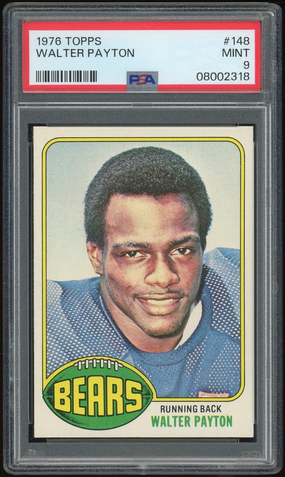 1976 Topps #148 Walter Payton RC PSA 9 *2318 | eBay