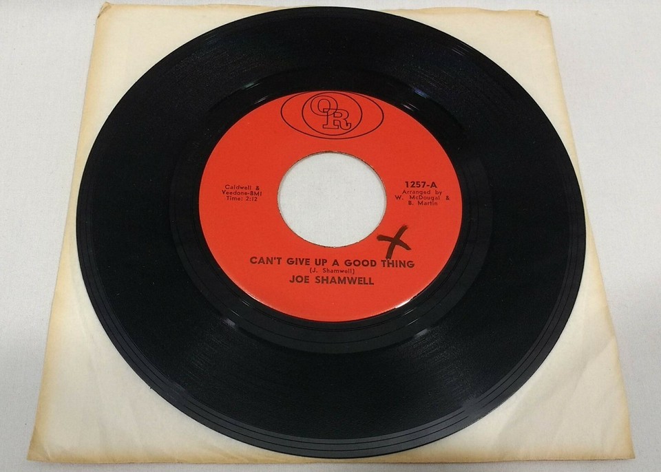 Joe Shamwell "Can't Give Up A Good Thing / Loving You Is An Everyday ...
