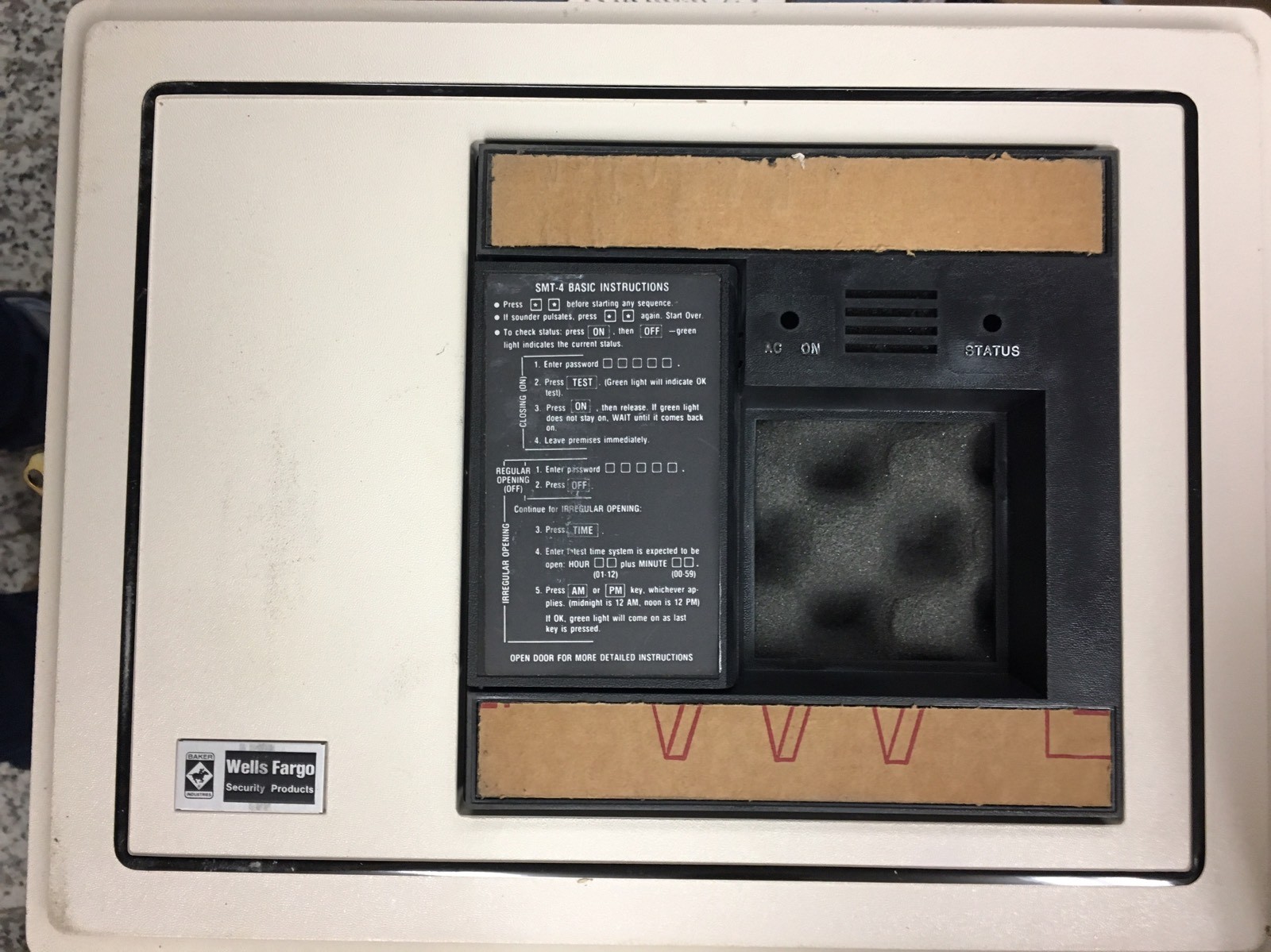 Wells Fargo Smt-2 Subscriber Multiplex Transponder Security Panel 42138 ...