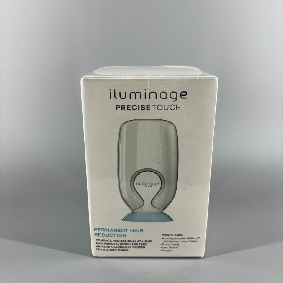 iluminage Precise Touch Permanent Hair Reduction Device, Face & Body ...