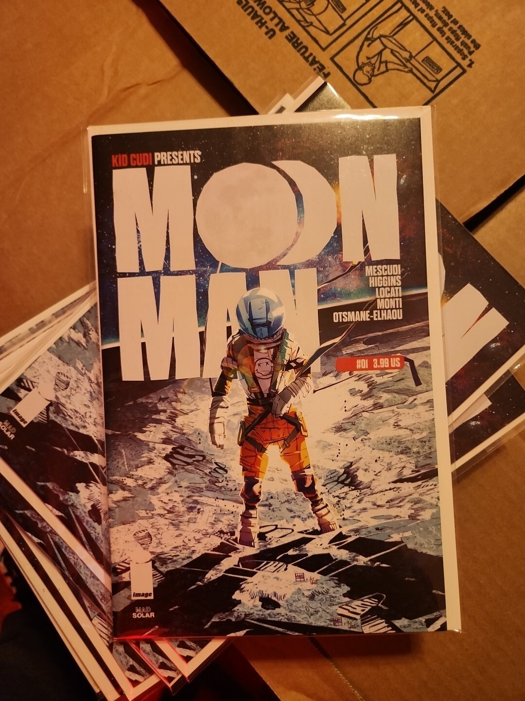 MOON MAN 1 NEW CVR A MARCO LOCATI | KID CUDI COMIC BOOK 2024 | FIRST ...
