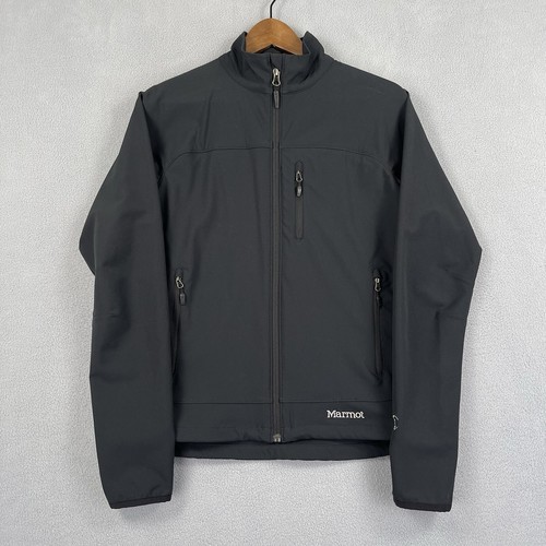Marmot Women's Jacket Small Black M3 Softshell Car Logos Outdoors Full ...