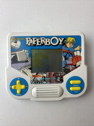 Vintage 1988 Tiger Electronics Paperboy Handheld Game - Authentic ...