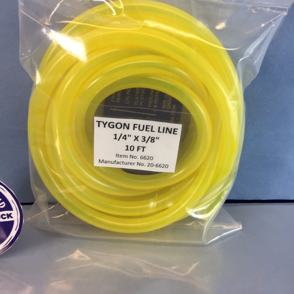 NEW TYGON YELLOW FUEL LINE ID 1/4" PRE-CUT 10 FT POLARIS SKI-DOO ARCTIC ...