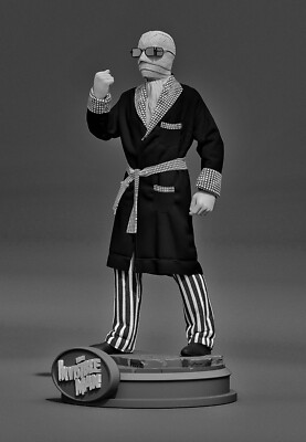The Invisible Man - Resin Model Kit - 3DPrint - 1/10, 1/8, 1/6, Scale ...