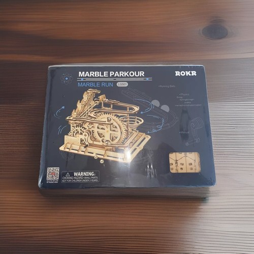 Rokr 3D Marble Run Model Building Kits Waterwheel WoodCrafts DIY New ...