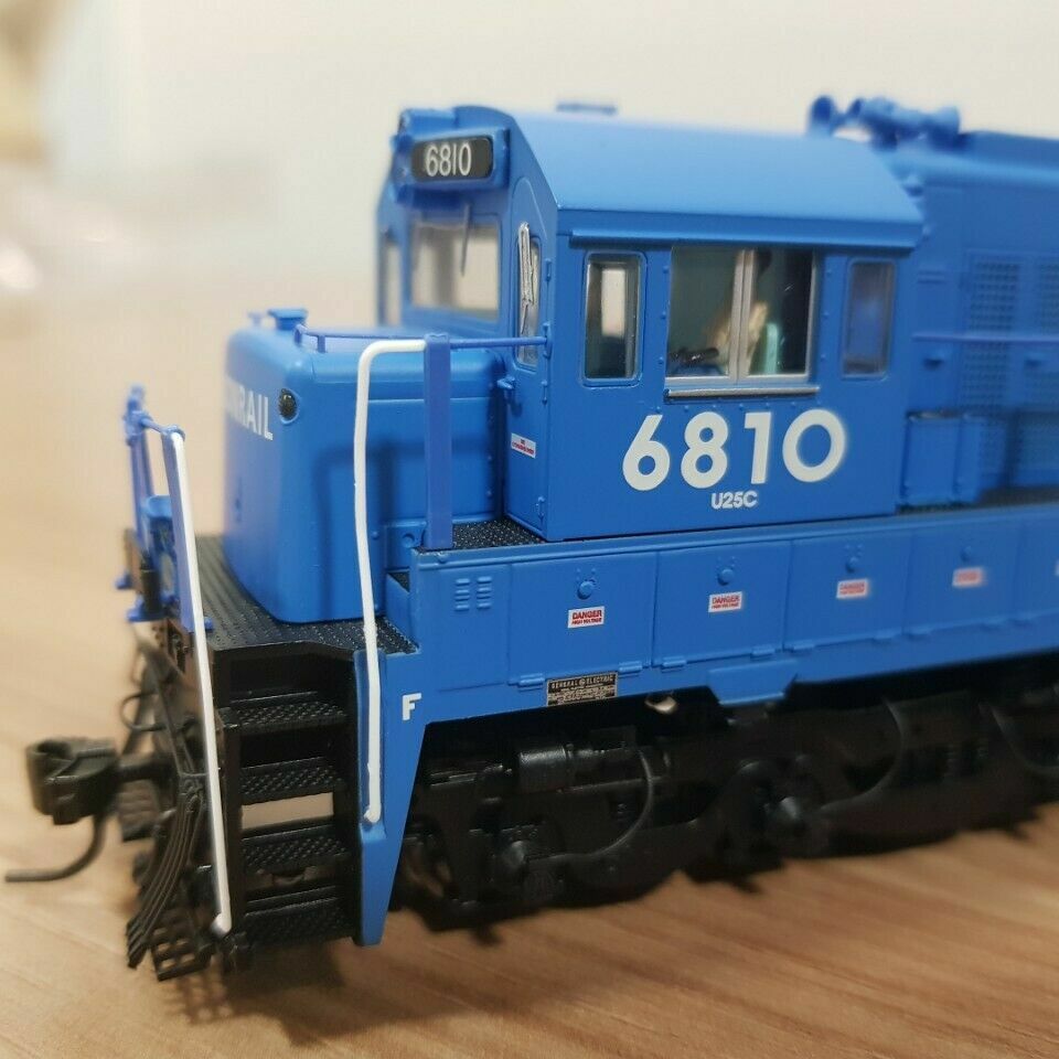 Korea Brass HO 1/87 Scale GE U25C U252025 Conrail #6810 DC only Model ...