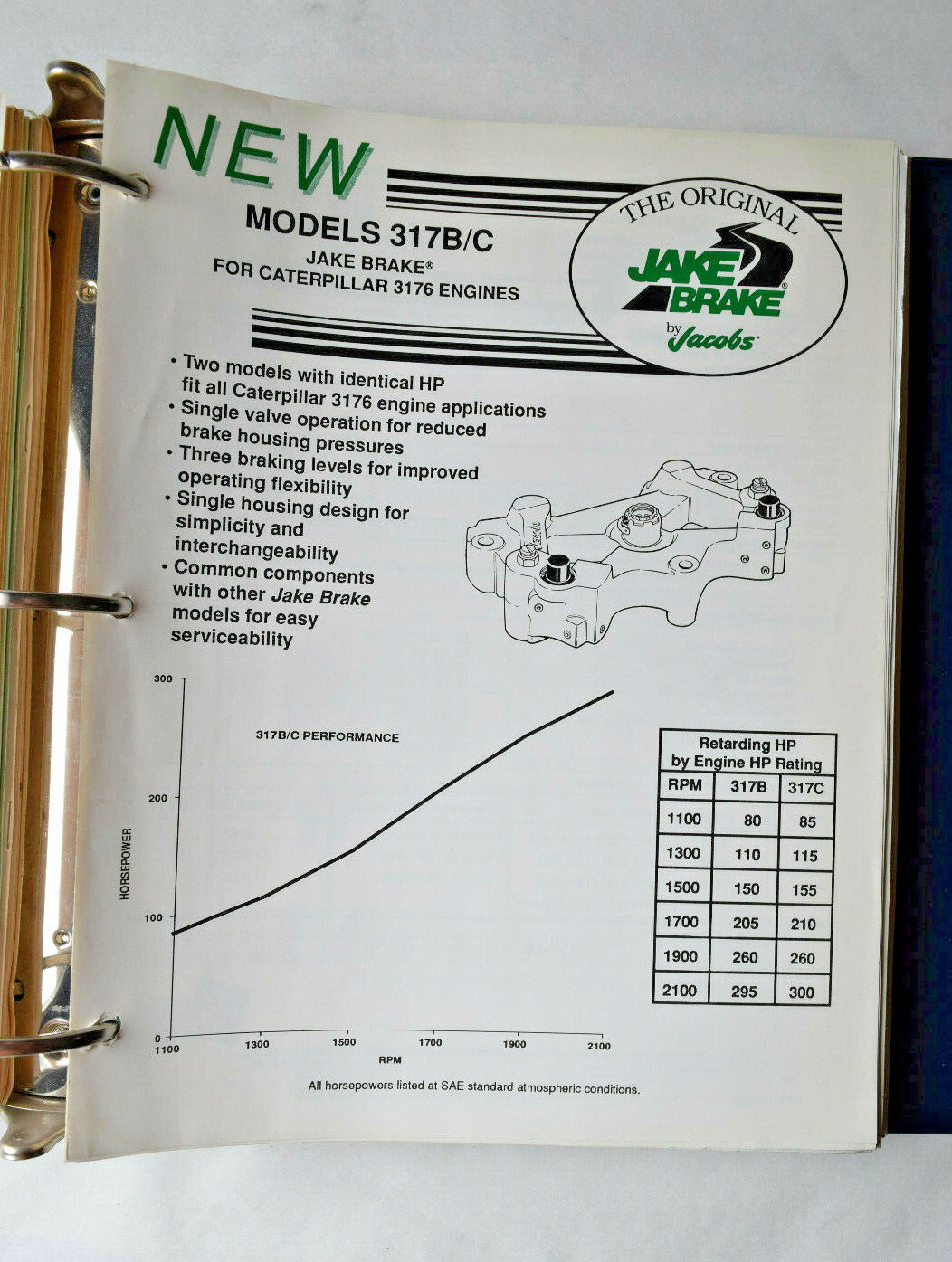 Jacobs Engine Brake Information Installation / Parts Manuals ...