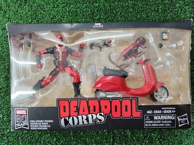 Deadpool Corps Scooter Squirrelpool Dogpool 80 Years Figure | eBay