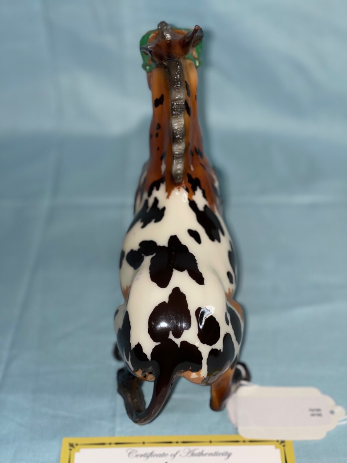 Breyer 2013 Vintage Club Glossy “Lucy” Tri-Color Balking Mule Mold only ...