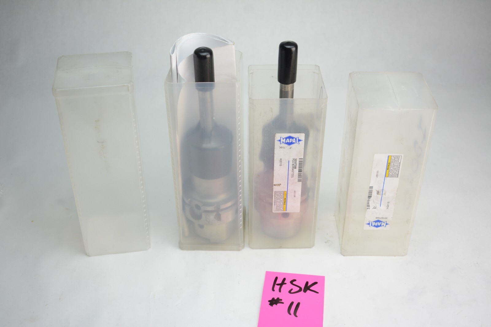 Lot 2pc Mapal 30167598 step Reamer Chamfer Tool PCD Boring Tool HSK63 ...