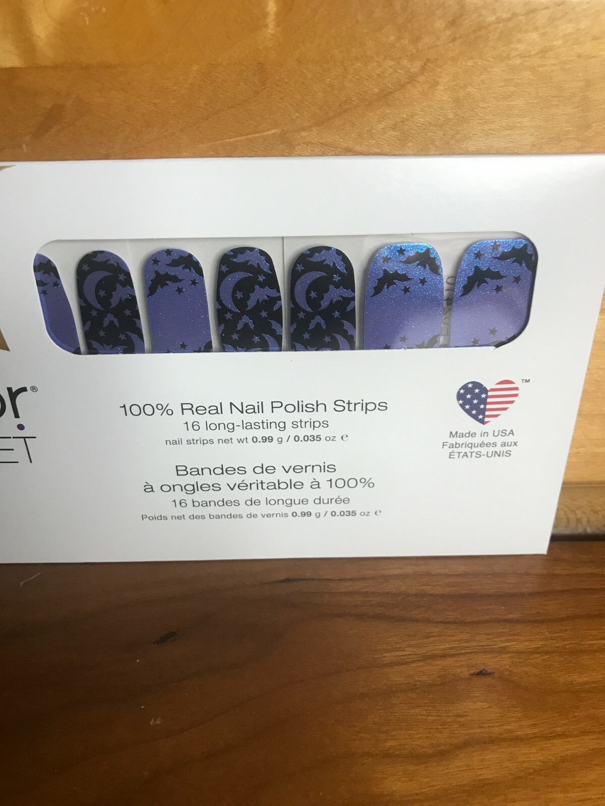 Colorstreet Nail Polish Strips - Bats Amore - Halloween | eBay