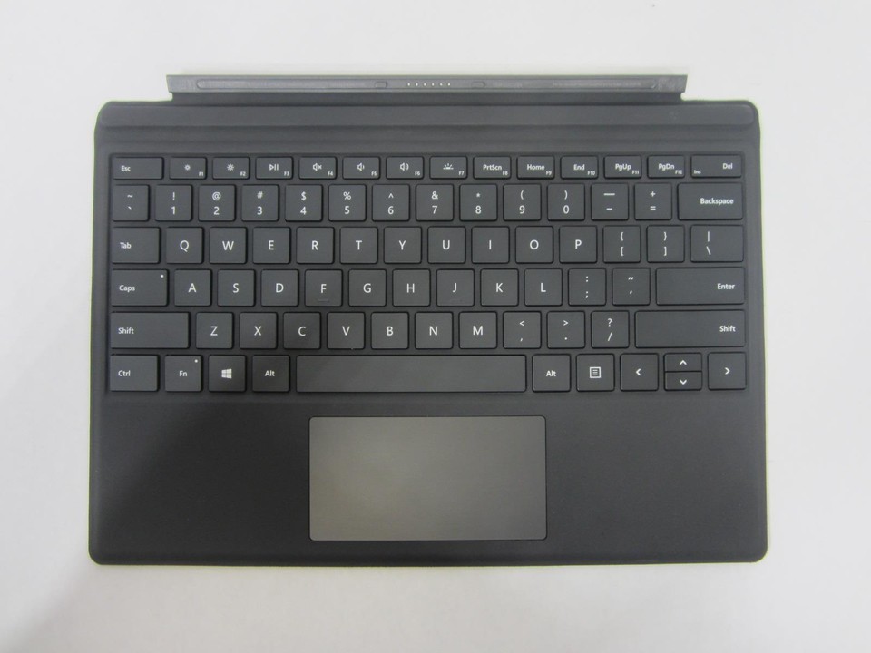 Microsoft 1725 Type Cover Black for Surface Pro 3,4,5,6,7 Backlit ...