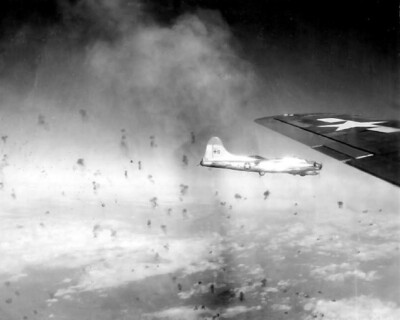 Boeing B-17 Flying Fortress Flak over Target WWII 8x10 Photo Print 105b ...