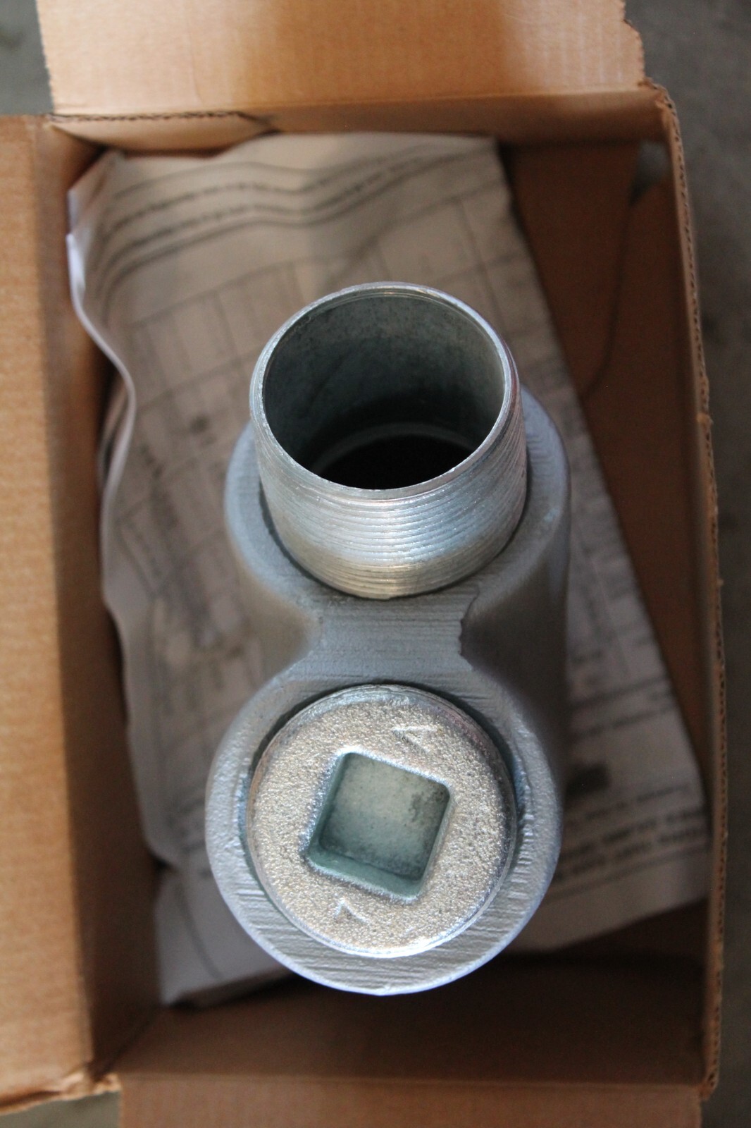 1 1/2" Appleton Mall Iron Explosion Proof Vertical Conduit Seal EYSM150 ...