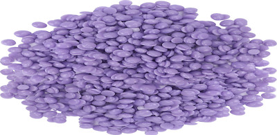 Blue Pearl Wax Purple Glacier Bead Hard Wax (Stripless) Small Bag 1lb ...