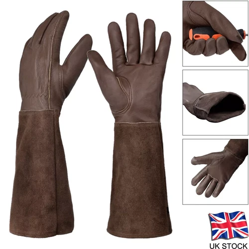 Long Gardening Gloves Scratch Proof Gloves Protect Hands And Arms ...