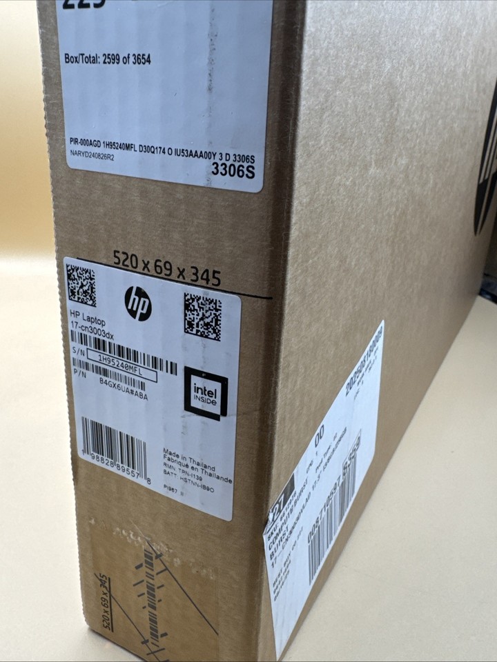 Laptop HP 17-CN3003DX (Intel Core i3-N305 Processor, Windows 11, 8GB ...
