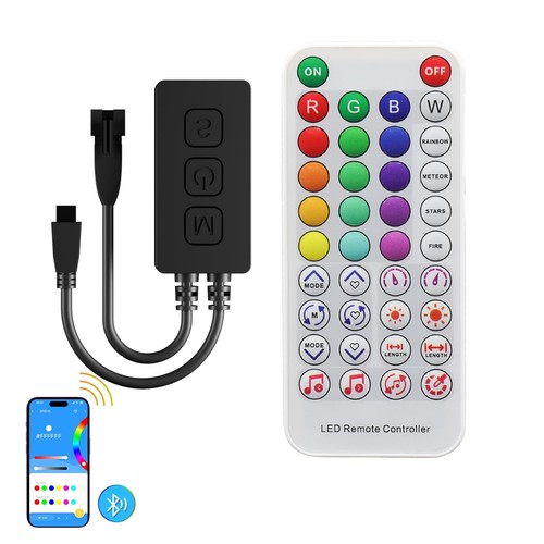 SP611E Bluetooth Music LED Controller for 1903B WS2812b WS2811 IC RGB ...