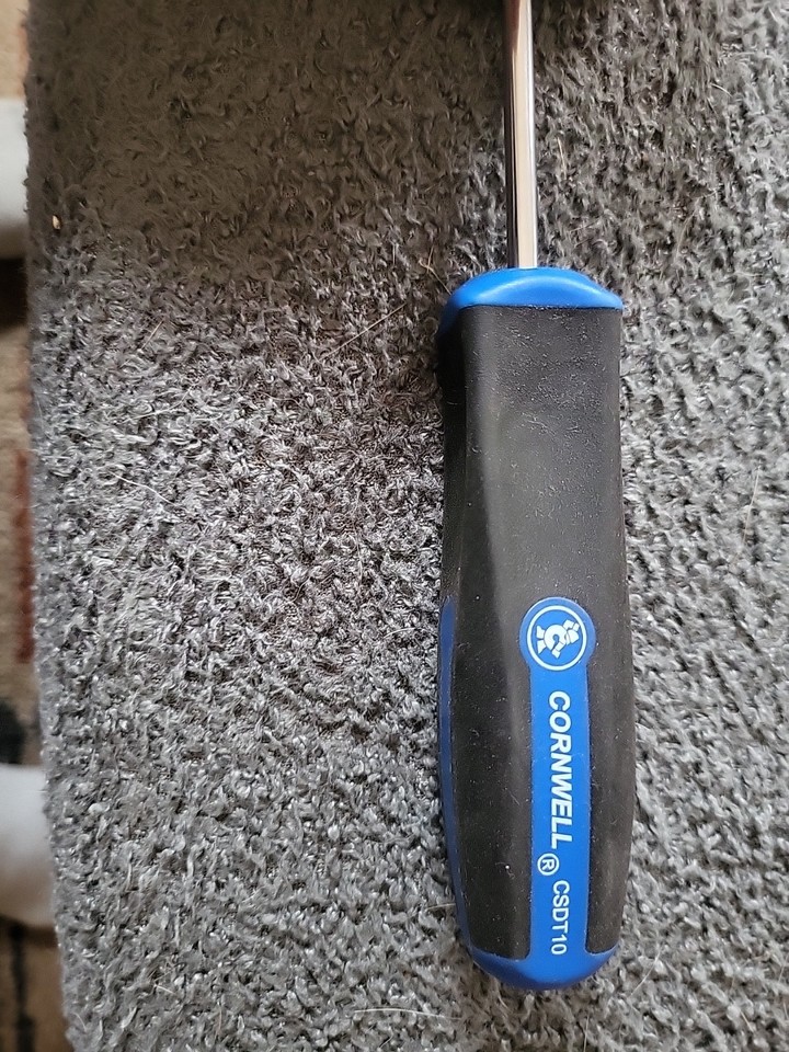 Cornwell Tools Torx Hand Screwdriver T10 Blue Handle 8" Total CSDT10 | eBay