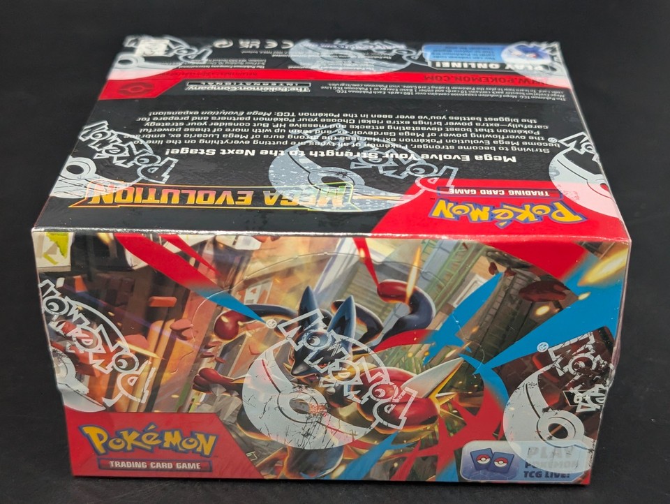 Lot of (6) Pokemon Mega Evolution Base Set ME01 Booster Box Sealed in ...