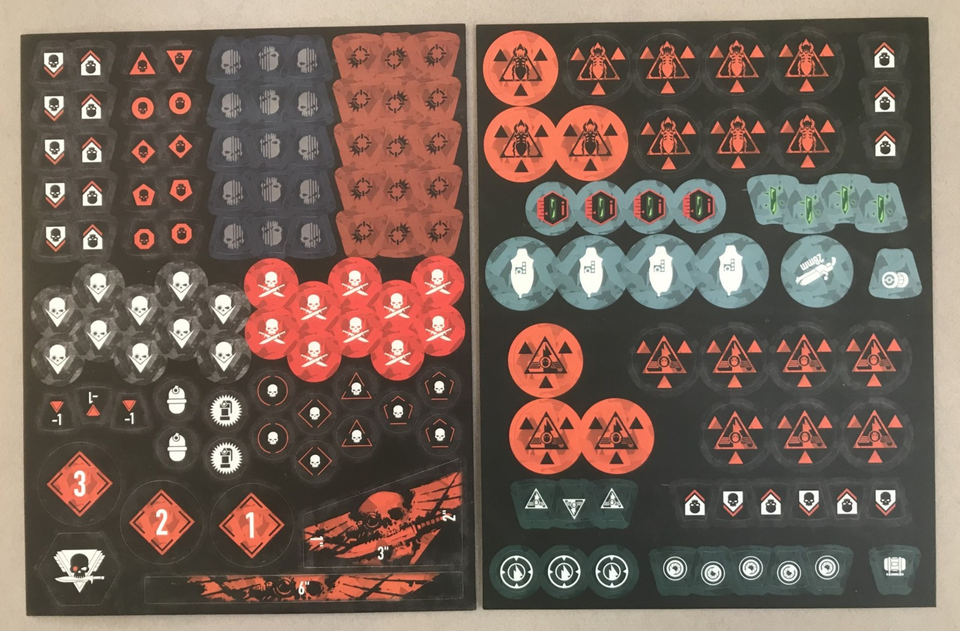 Warhammer 40K • Kill Team • HiveStorm • 2024 Token Sheets • 2 full ...