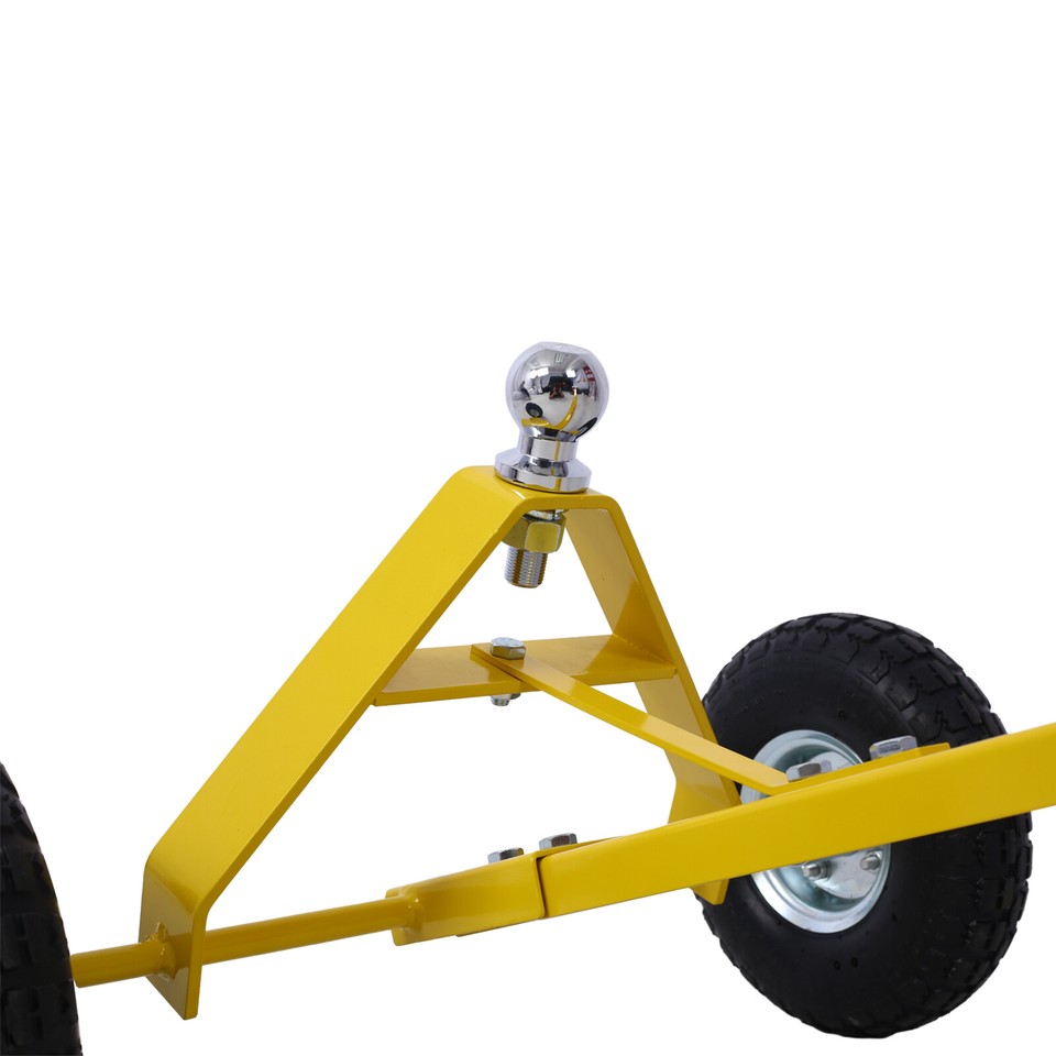 600lbs Trailer Dolly Mover Hitch Boat Camper Hand Dolly w/10" Pneumatic ...