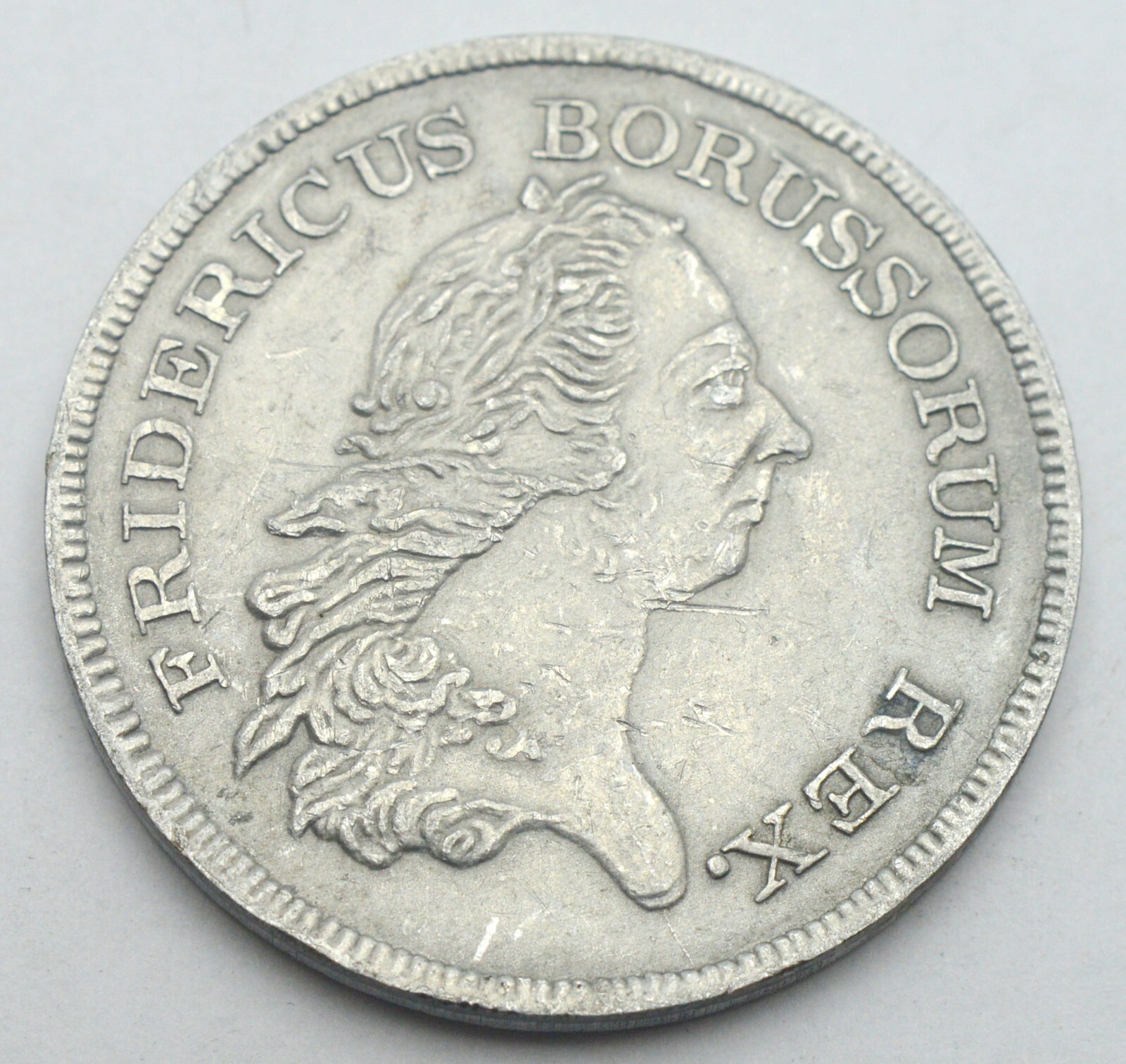 FREDERICUS BORUSSORUM REX TRIMM TALER 1981 COIN TOKEN MEDAL | eBay