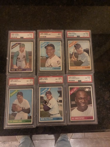1966 Topps Baseball Cards Complete Set-Ex+ | eBay