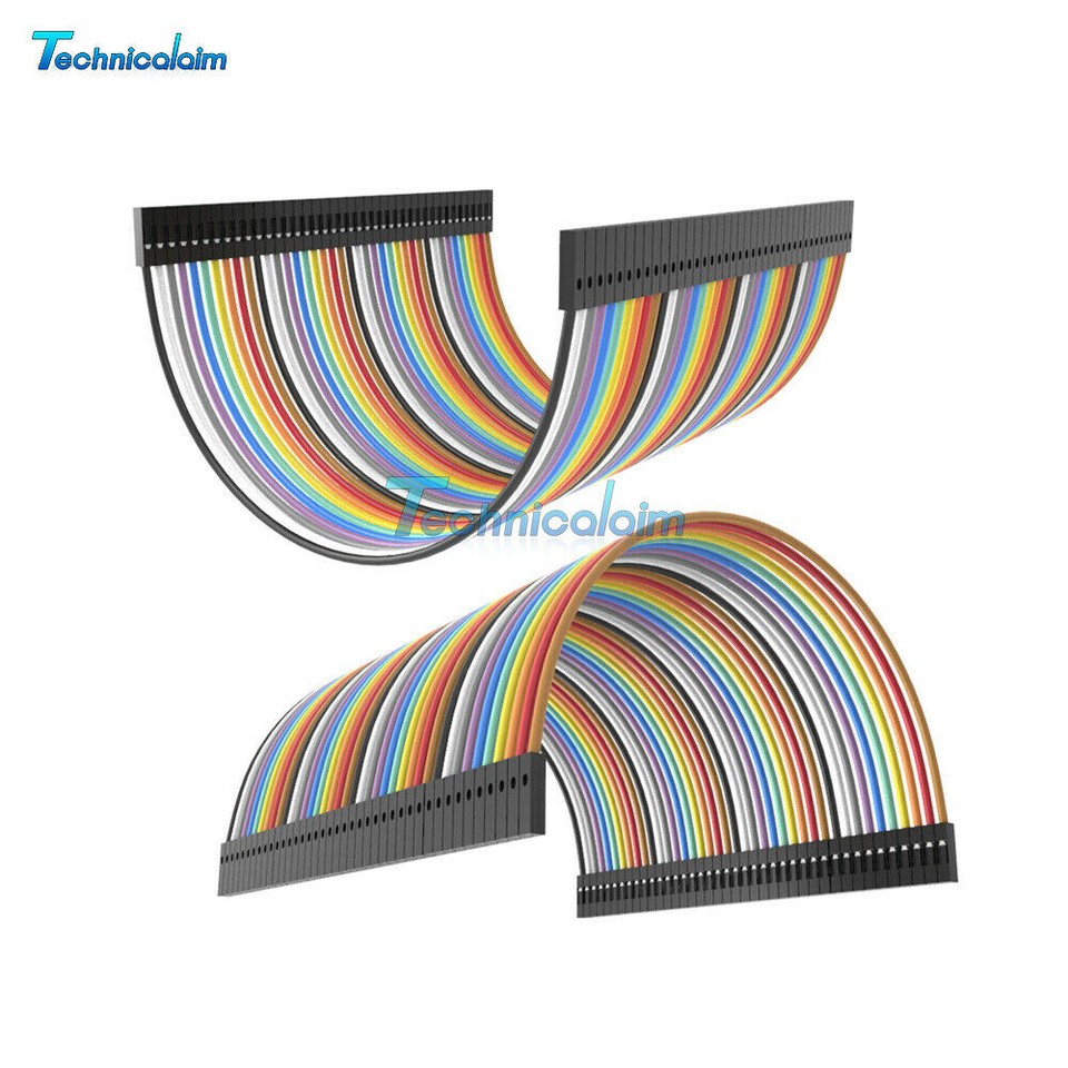 40PIN Dupont Wire Jumper Cables 10cm Female TB Female 1P-1P For Arduino- | eBay