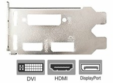 GTX 1050 Low Profile Bracket for Video Graphics Card DVI HDMI ...
