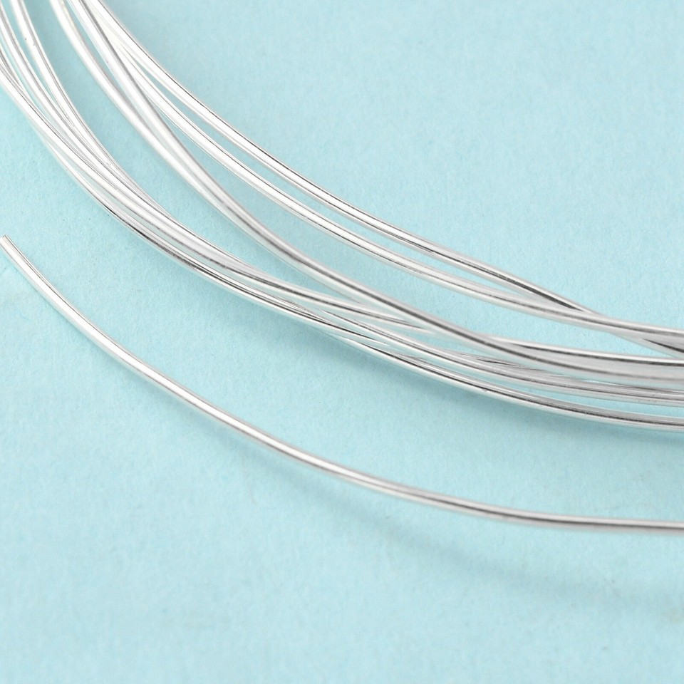 2M Round Silver Dead Soft 925 Sterling Silver Wire For DIY Crafts ...