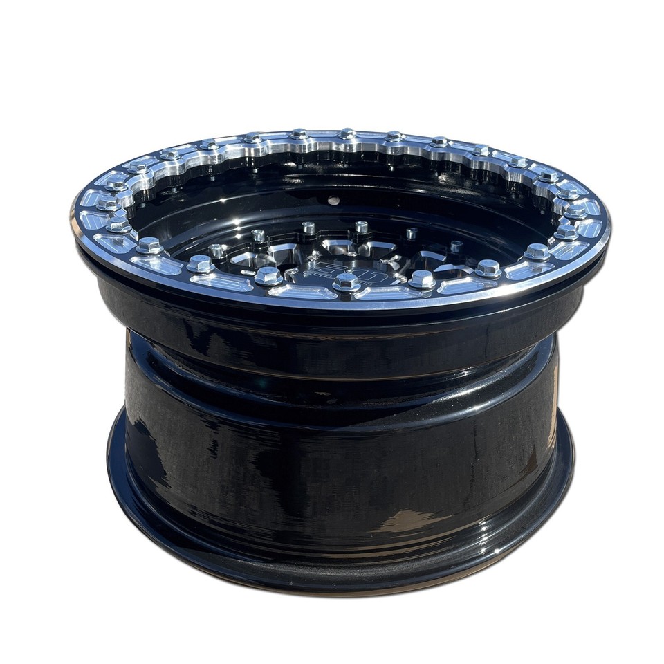 50 Caliber Racing 501 15x8 Beadlock Wheel 5x114.3 Polaris RZR Pro R ...