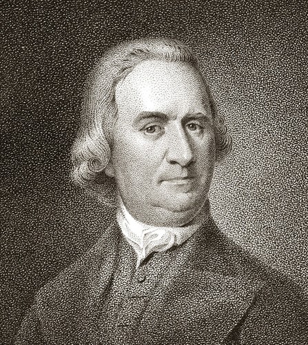SAMUEL ADAMS Declaration of Independence 1829 engraving Massachusetts ...