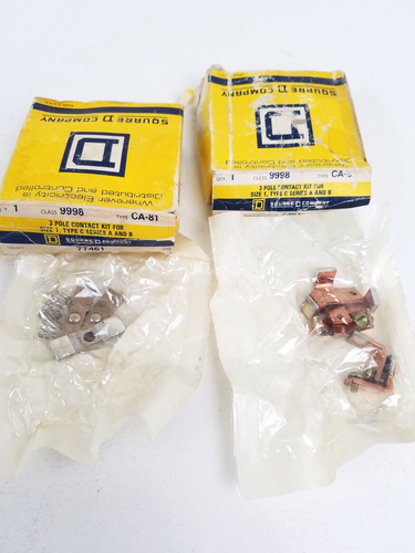 CA81 SQUARE D SIZE 1 CONTACT KIT 3 POLE 9998 785901 NEW | eBay