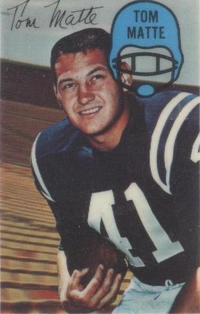 1970 Kellogg's 3-D Super Stars Tom Matte #3 for sale | eBay