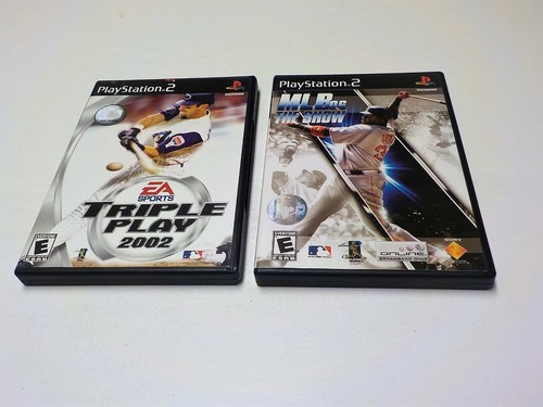 PS2 MLB 06 The Show & Ea SportsTriple Play 2002 complete 14633143515| eBay