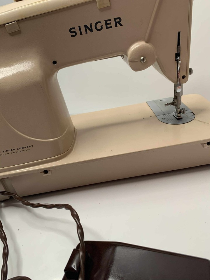 Singer 315 Semi Industrial Domestic Sewing Machine with Pedal & Cover ...