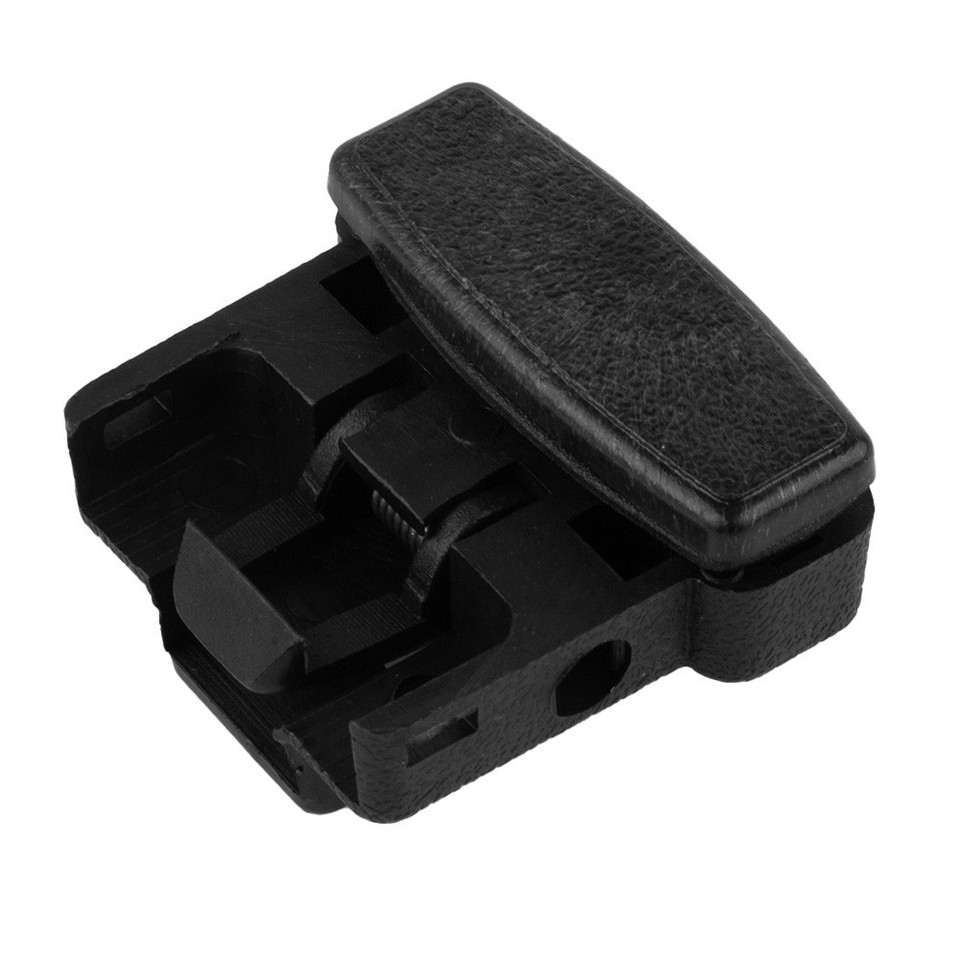 Glass Lock Buckles 2pcs Lock Glass Black Plastic Car Window Lock For ...