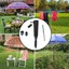 Metal Ground Spike Screw Anchor Post Washing Line Prop Airer Outdoor ...
