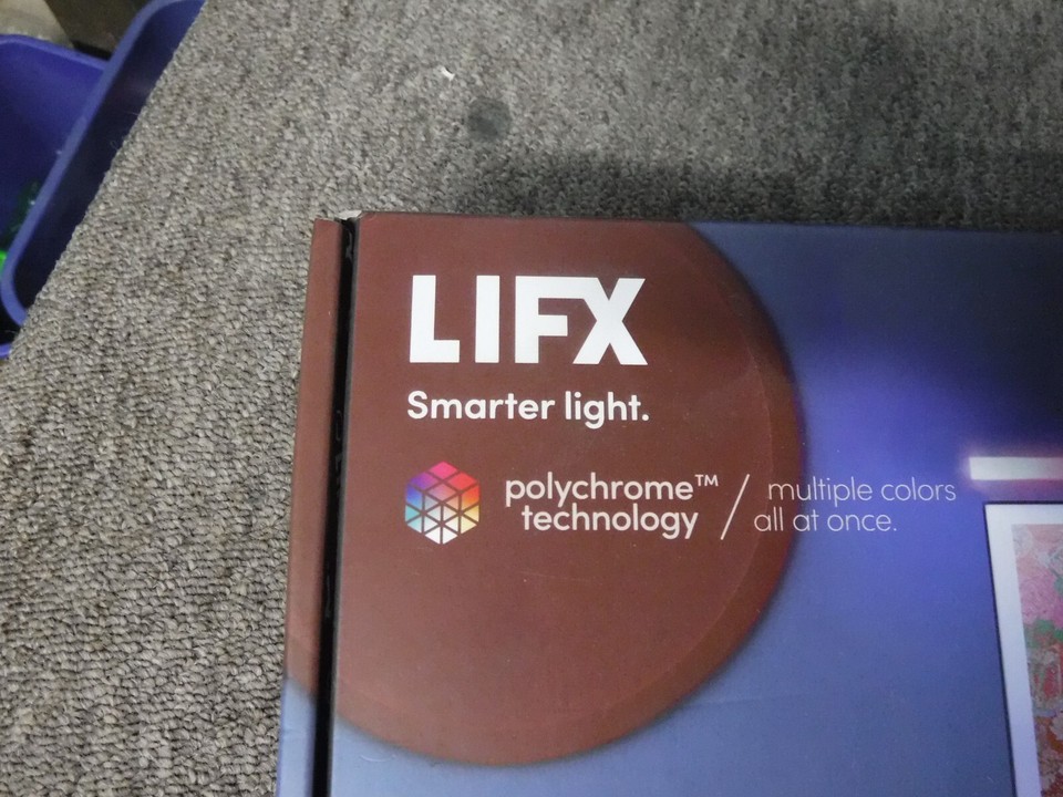 *NEW* LIFX 12" Multi-Color Smart Wi-Fi LED Beam Light, LFX/BEAMKIT | eBay