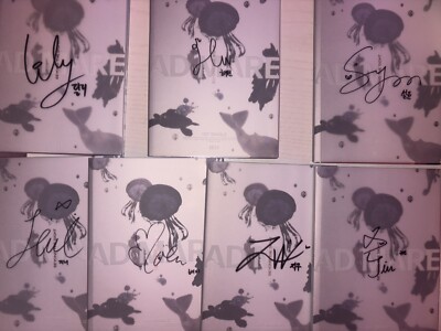 NMIXX ADMARE All Member Autographed Signed Album Full Set Hello82 Opend ...