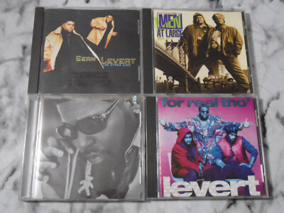 Gerald & Sean Levert Men at Large 4 CD Lot The Other Side For Real Tho ...