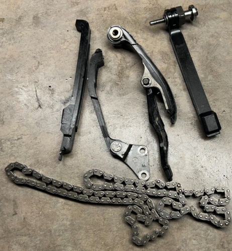 2005 Kawasaki Vulcan VN750 Engine Motor Timing Chain Tension Guides Cam ...