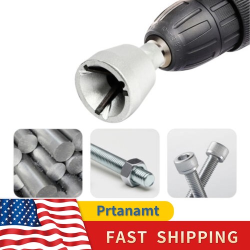 Deburring External Chamfer Tool Deburring Drill Bit with HSS Blade 1/8 ...